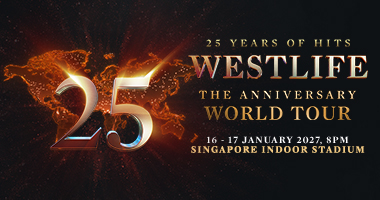 Tickets: Westlife 25: The Anniversary World Tour @ Singapore Indoor ...