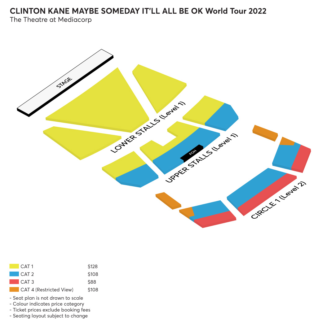 Tickets CLINTON KANE MAYBE SOMEDAY IT LL ALL BE OK World Tour 2022 